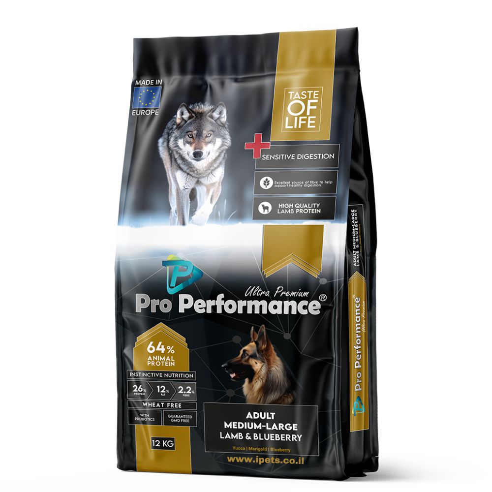 פרו פרפורמנס כבש לכלבים מגזע בינוני או גדול - iPets