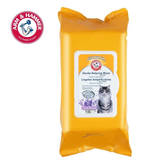 ארם אנד האמר | Arm & Hammer, מגבונים להפחתת קשקשים לחתולים - iPets