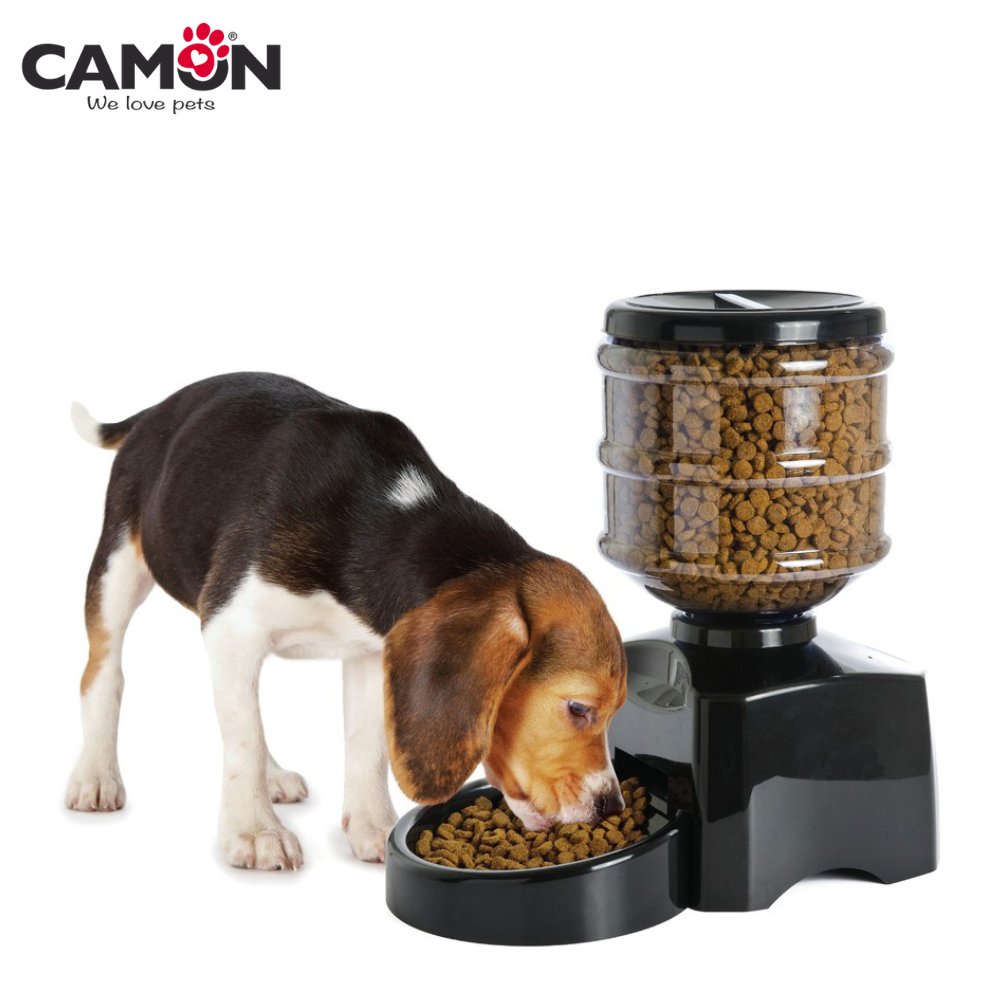 מתקן אוכל אוטומטי לכלבים וחתולים עם לוח הזנה הניתן לתכנות יומי | iPets